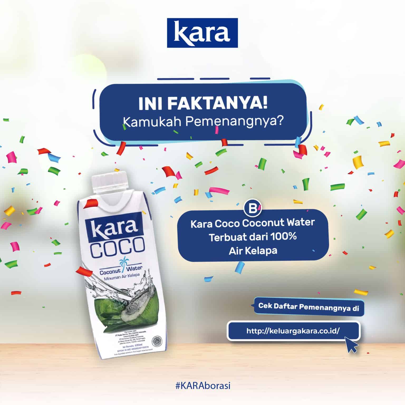 Pengumuman Kuis Kara Bulan Februari 2024 - Keluarga Kara